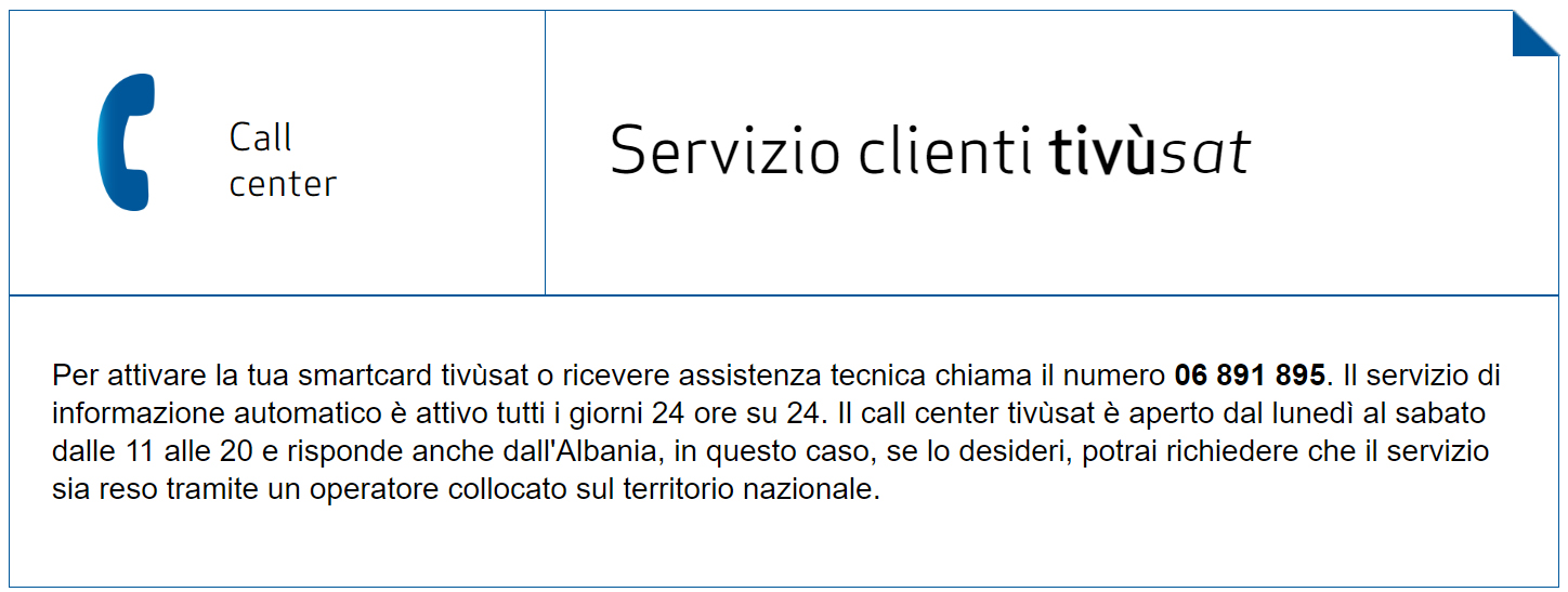 Come contattare Tivùsat